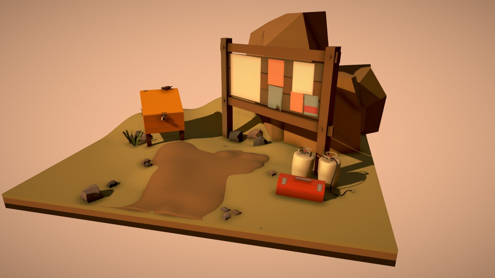 Draft_FireWatch Stuff - Download Free 3D model by Chelovek ...