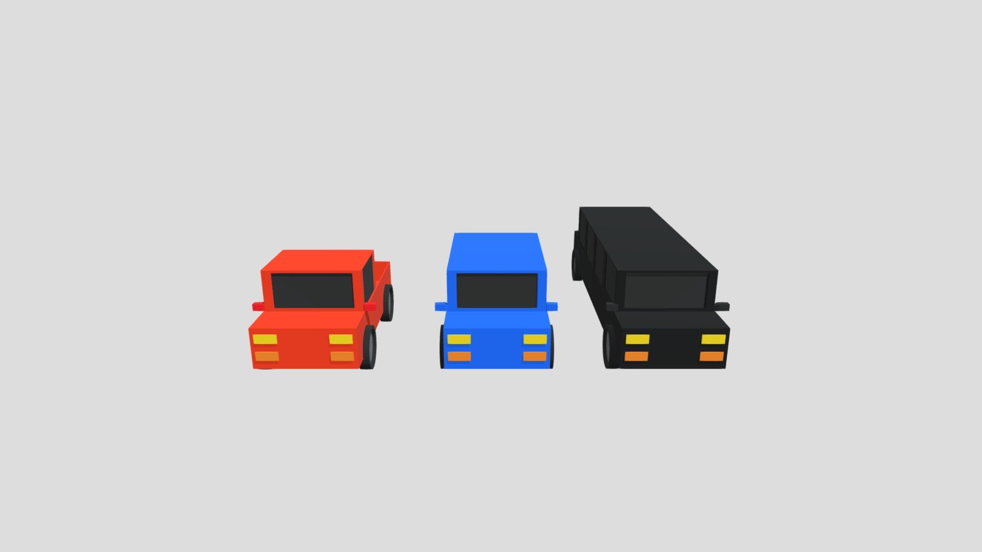 Low poly car collection - Download Free 3D model by mcjahon ...