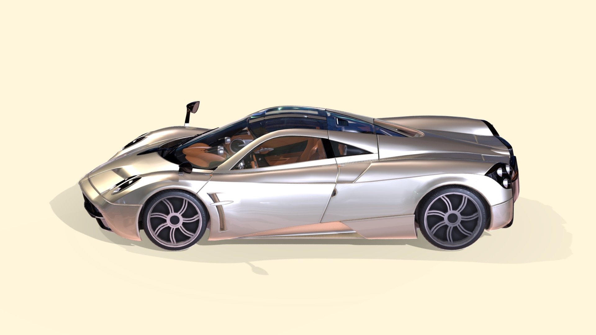 Pagani Huayra - Download Free 3D model by Mona x Supercars (@Car2022 ...