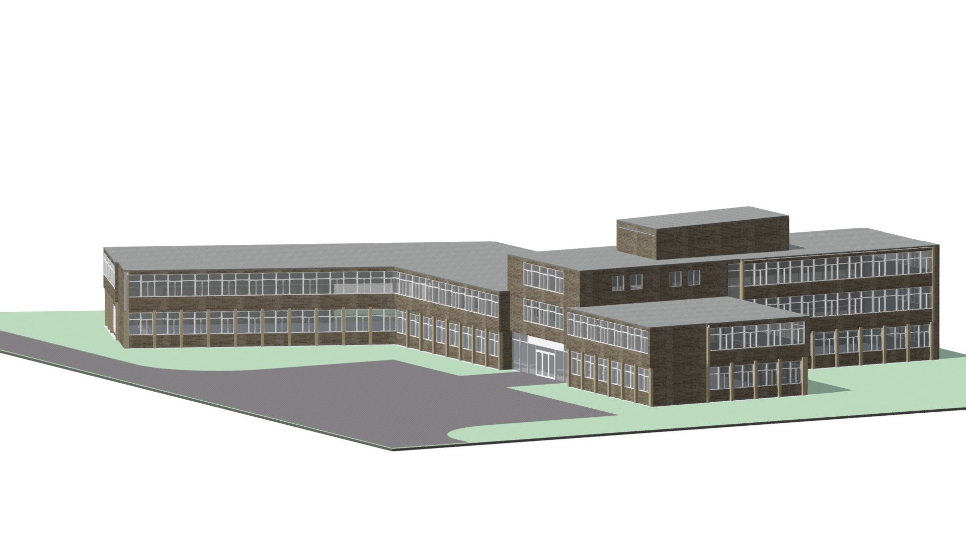 Windrush House - 3D Building Model (E,T) - 3D model by SIAD Studio ...