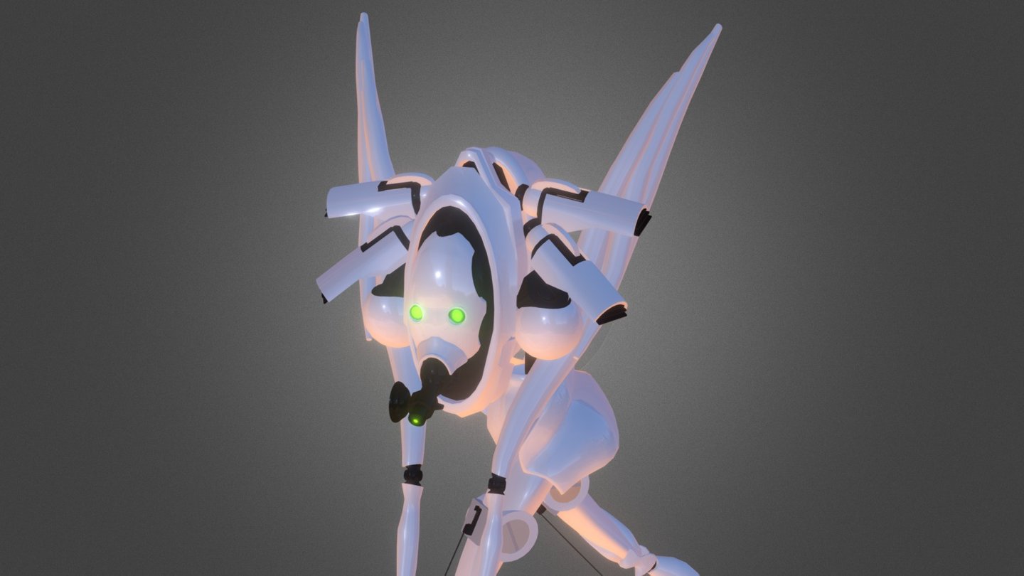 Medic Droid - 3D model by exotyktechno [c7a13b1] - Sketchfab