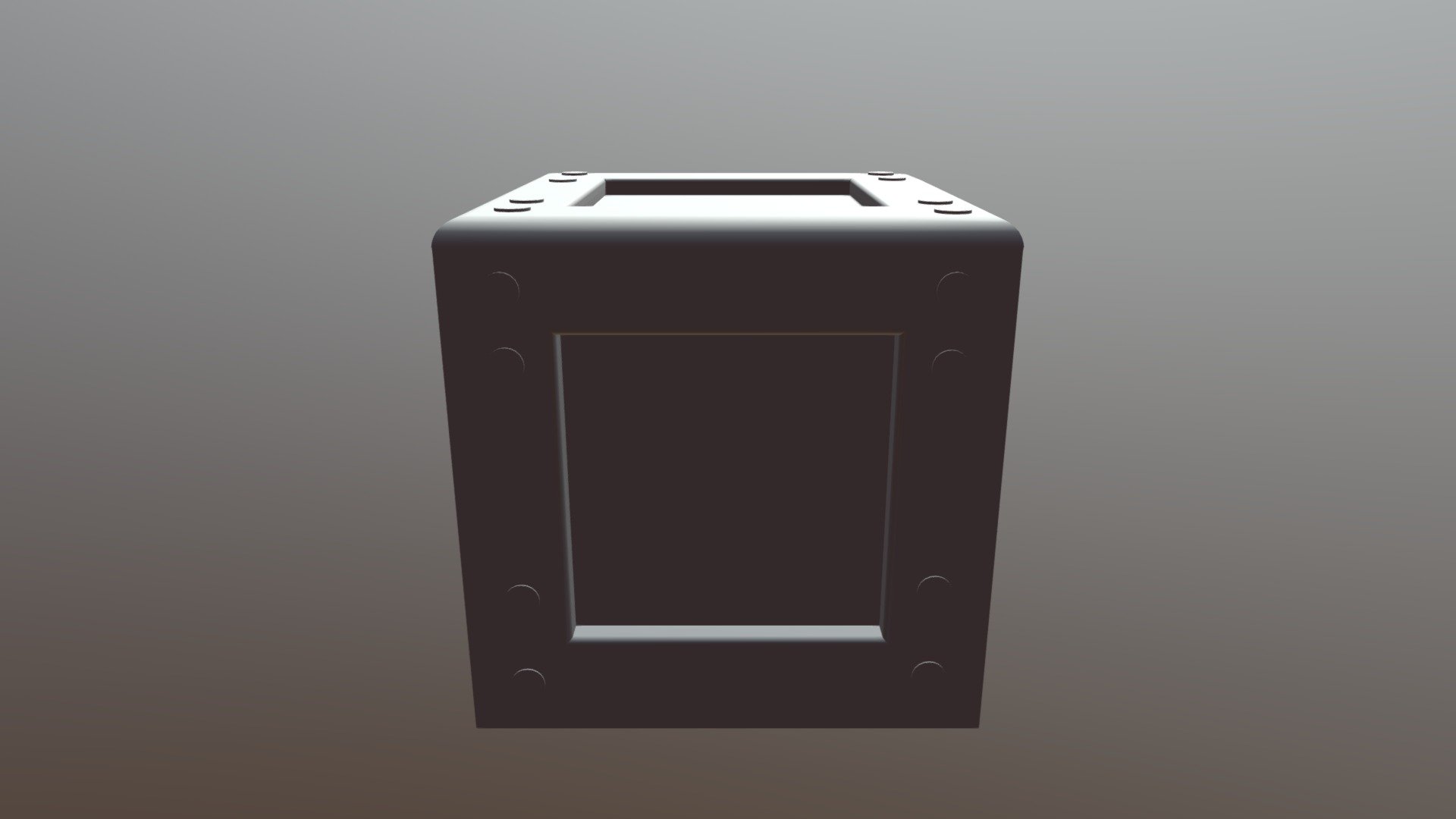 Wooden Box - 3D model by ilknur.ozbek [c7a1f21] - Sketchfab