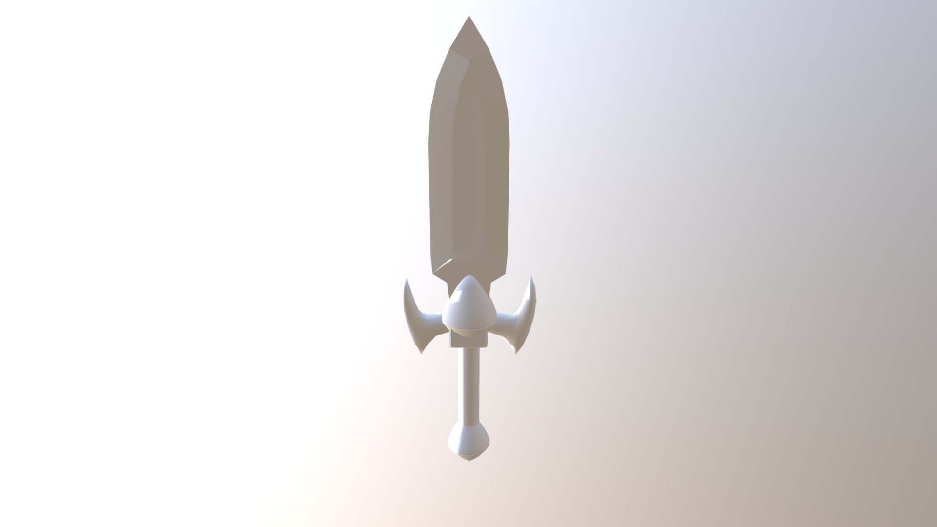 Brawlhalla Dagger - 3D model by clemloke [c7a32c4] - Sketchfab