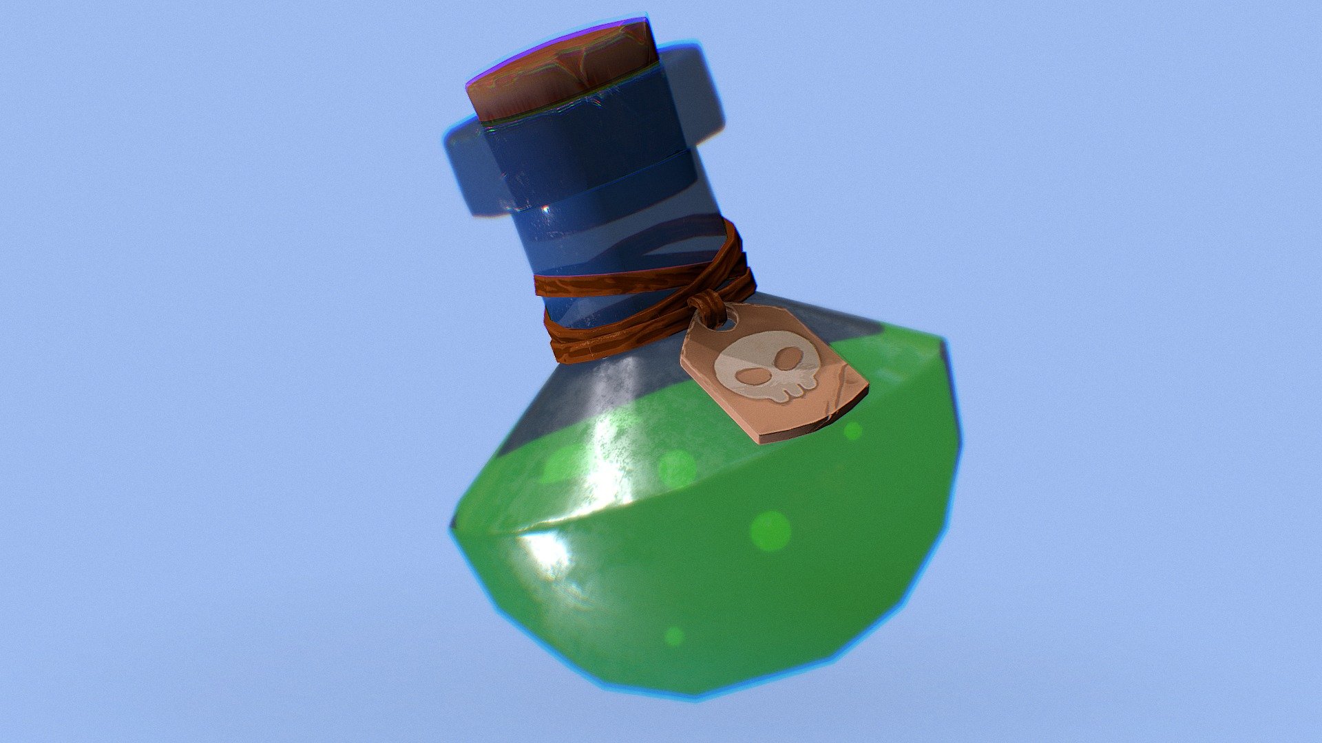 Stylized Poison Potion - 3D model by DaveNiam [c7a39b1] - Sketchfab