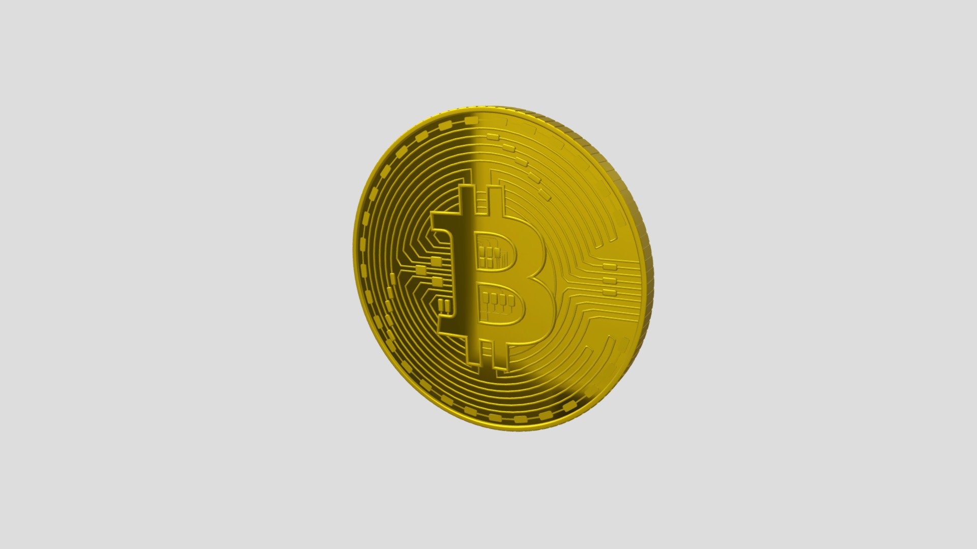 Bitcoin - 3D model by metadesigner23 [c7a46c6] - Sketchfab