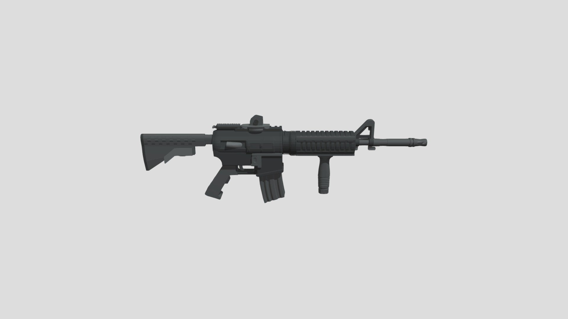 M4A1 Assault rifle - Download Free 3D model by Blistered_Outlaw ...