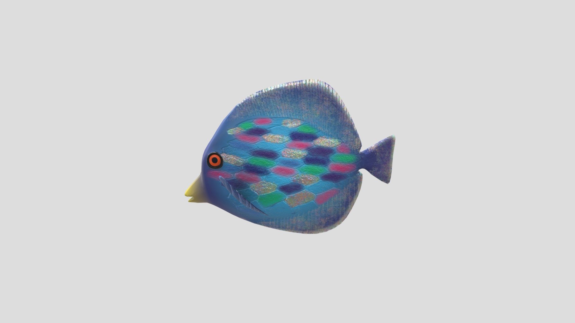Kausch - Rainbow Fish - 3D model by alkausch [c7a5dd5] - Sketchfab