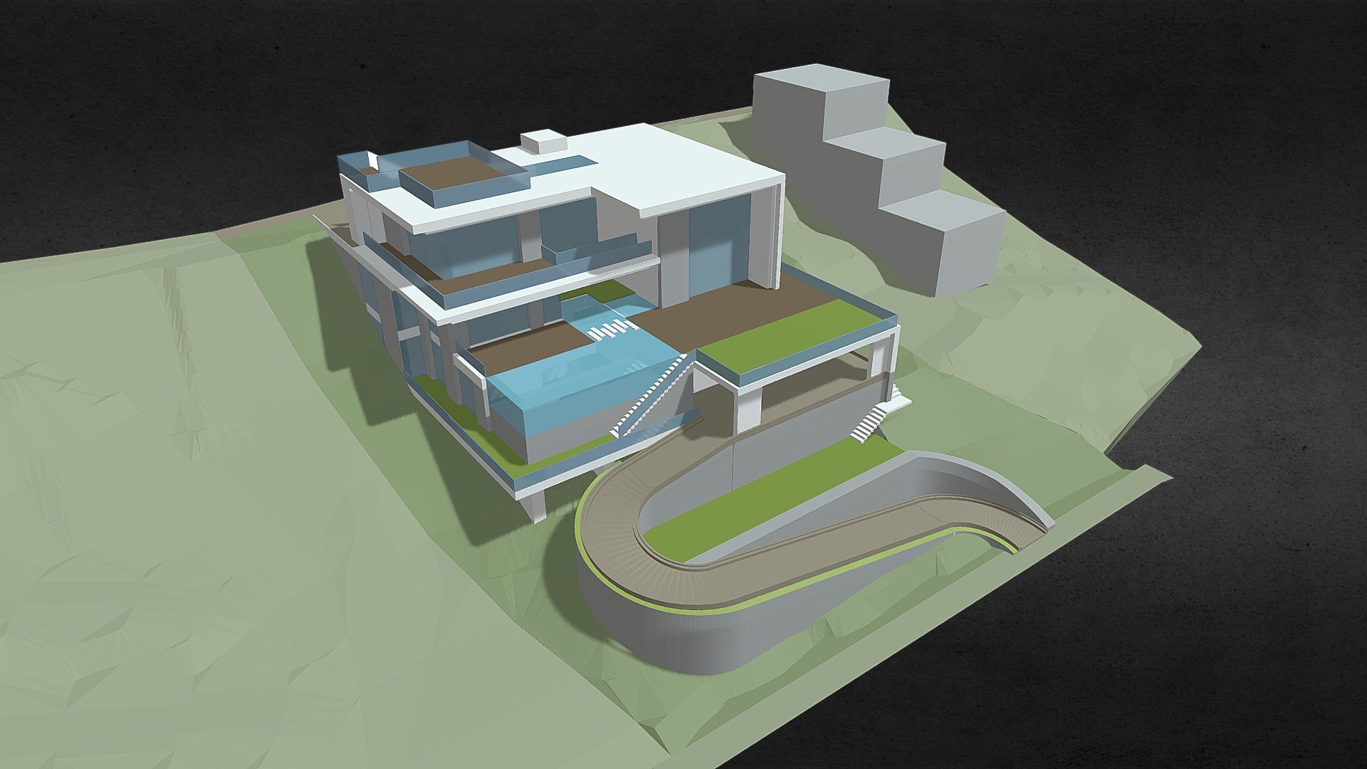 Villa_Cyprus - 3D model by kadcreative.arch [c7a8803] - Sketchfab