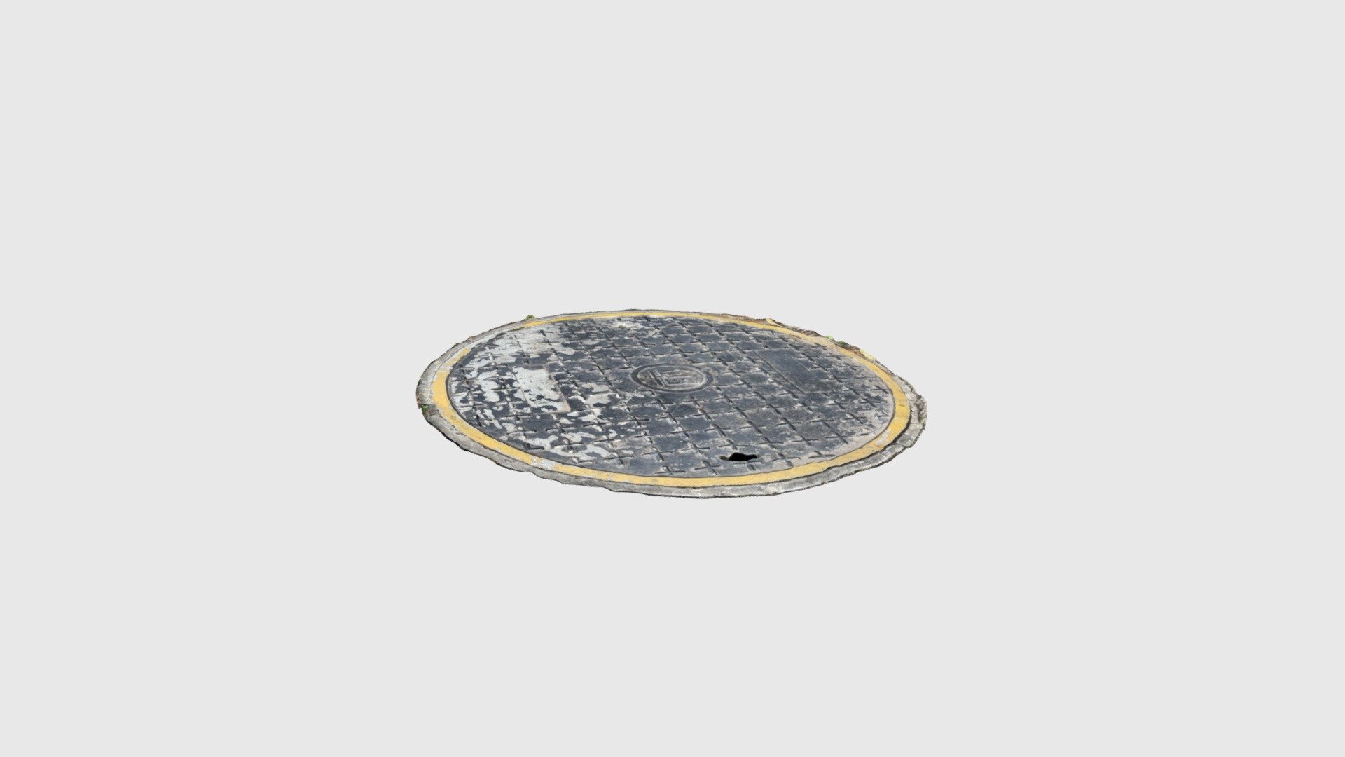 Manhole Cover - Download Free 3D model by Ye Hang (@YeHang) [c7a9b08 ...