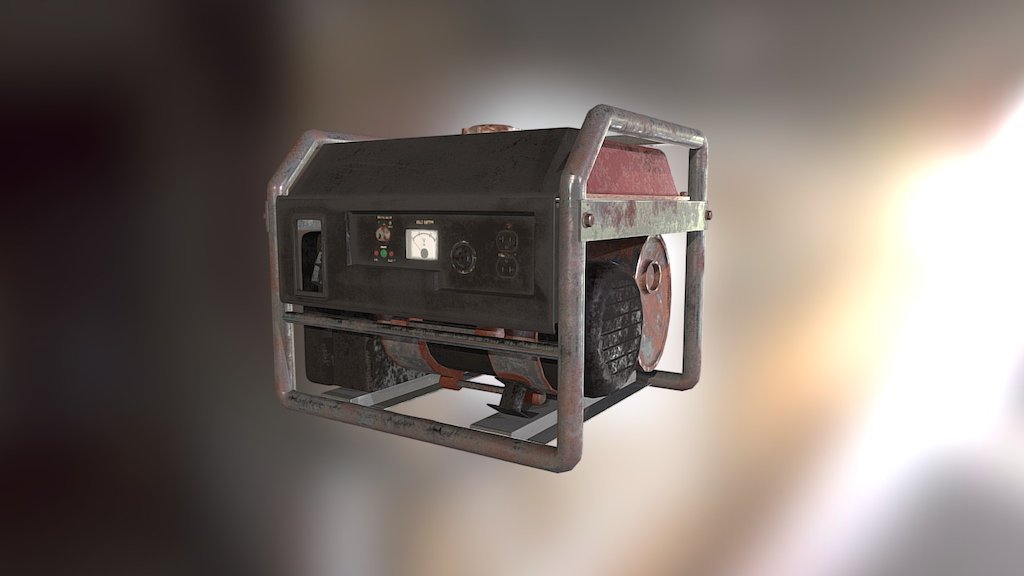 Electric Generator - 3D model by Kyle Climaco (@ClimacoKyle) [c7aa88f ...