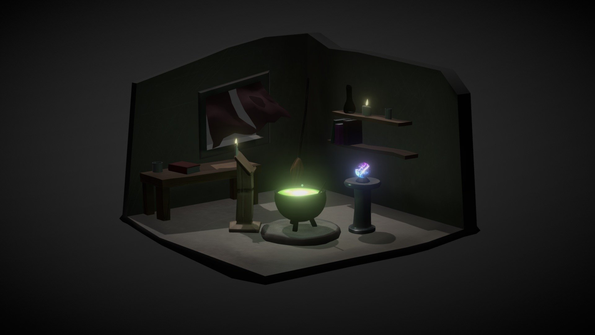 WitchDen_example - Download Free 3D model by darrenb [c7ab6b6] - Sketchfab
