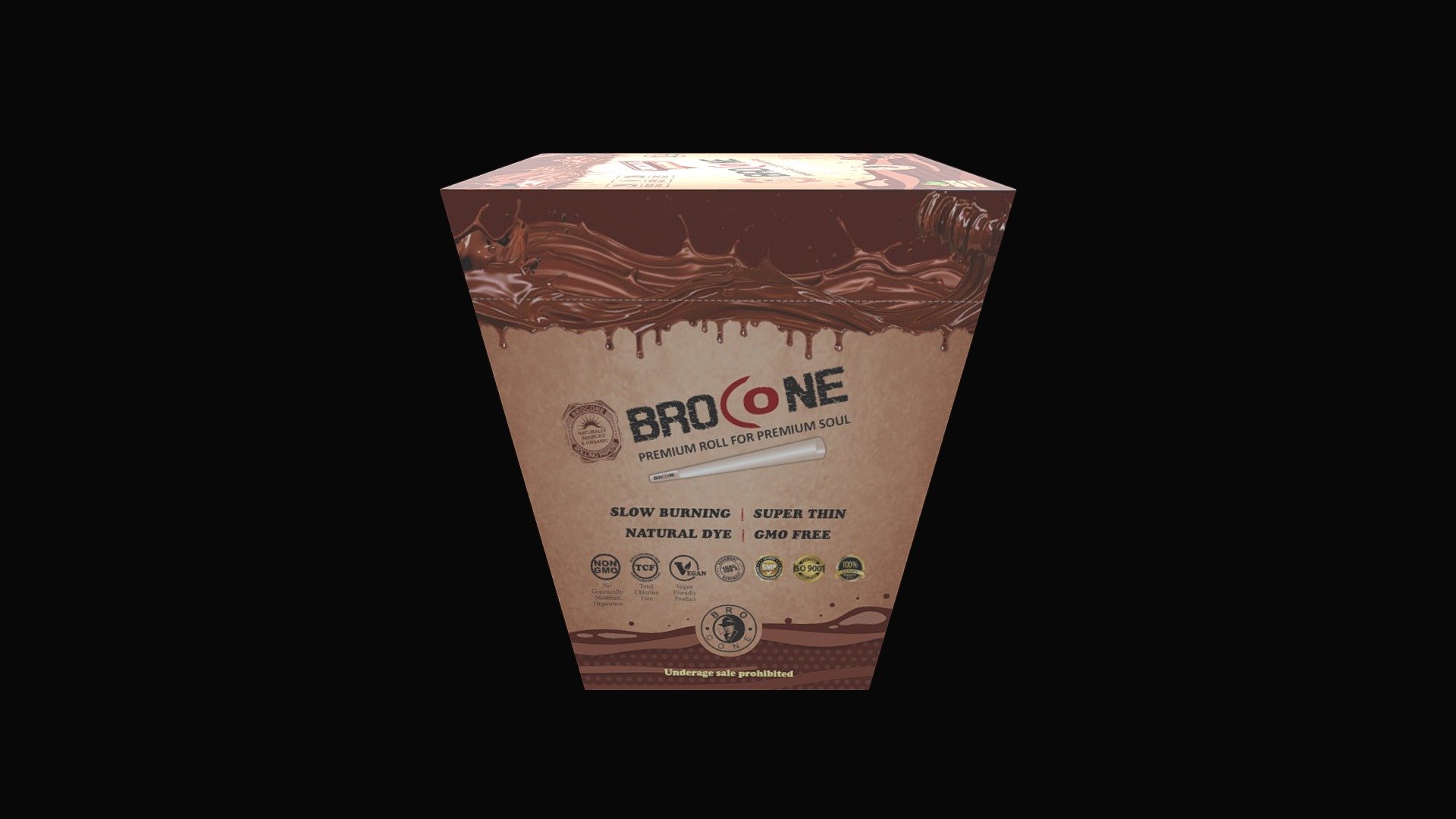 brocone box chocolate - 3D model by BROCONE [c7accff] - Sketchfab