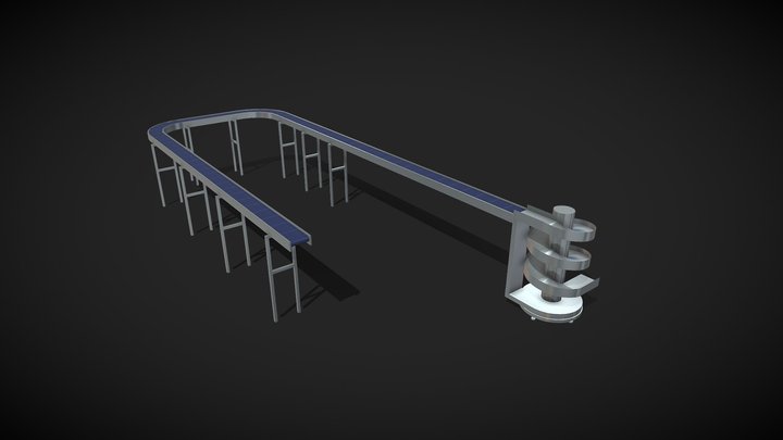 Conveyor-belt 3D models - Sketchfab