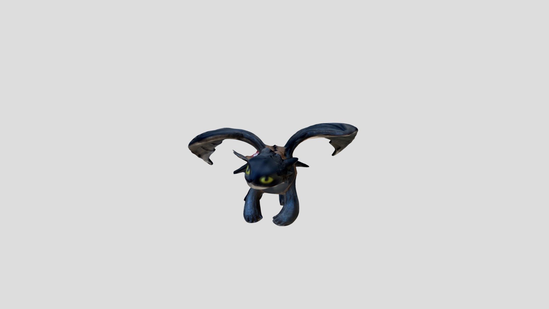 Toothless - Download Free 3D model by Montgomery.Lopez [c7af6c2 ...