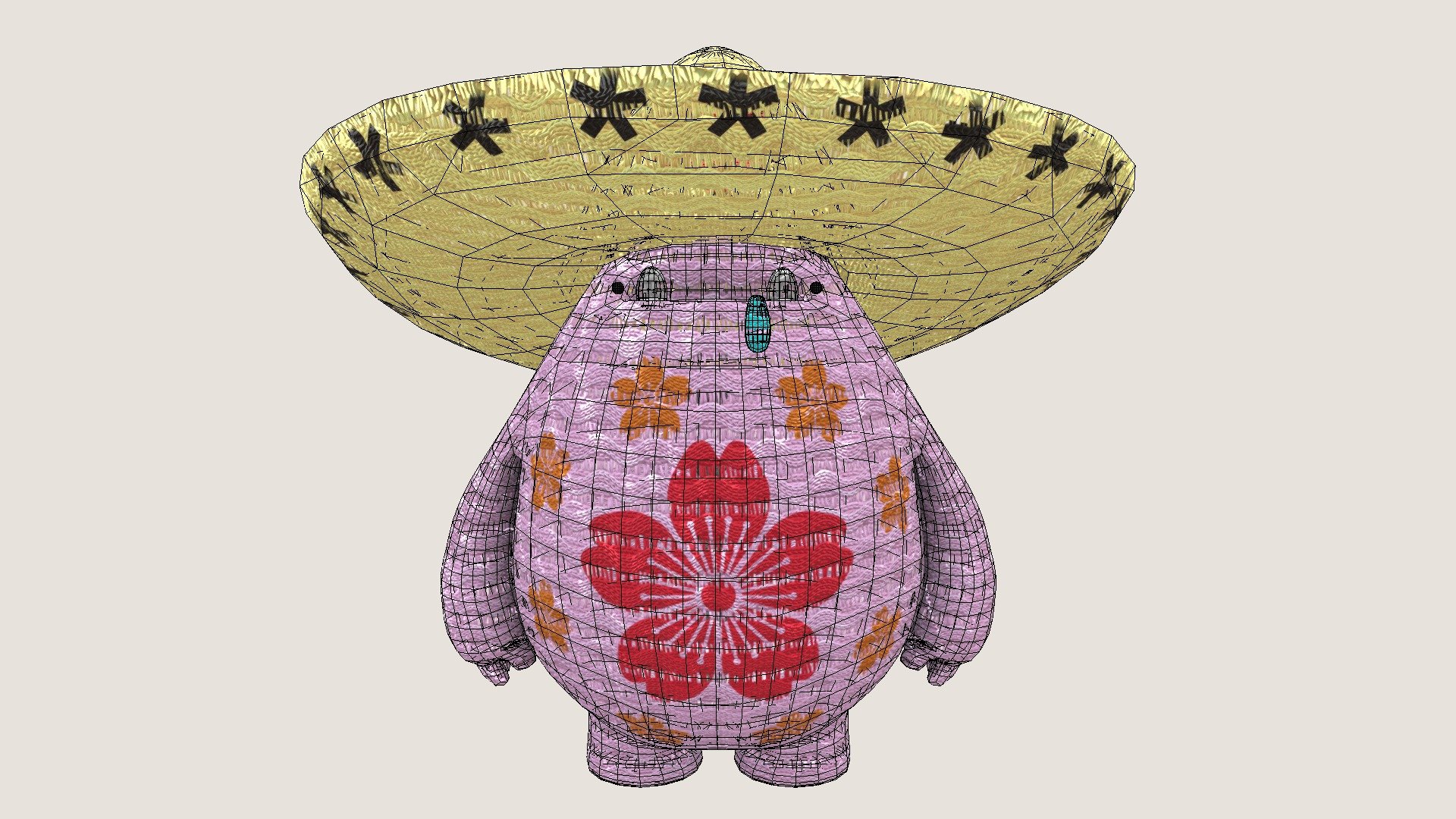 Mexican Knitted Monster - 3D model by mgarzof (@pigeonw) [c7b1a88 ...