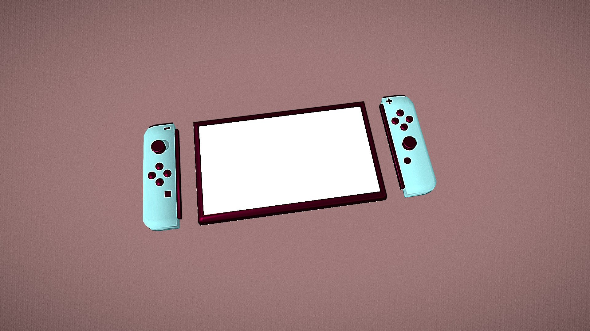 Low Poly Switch OLED - 3D model by sugarydespair [c7b26a6] - Sketchfab