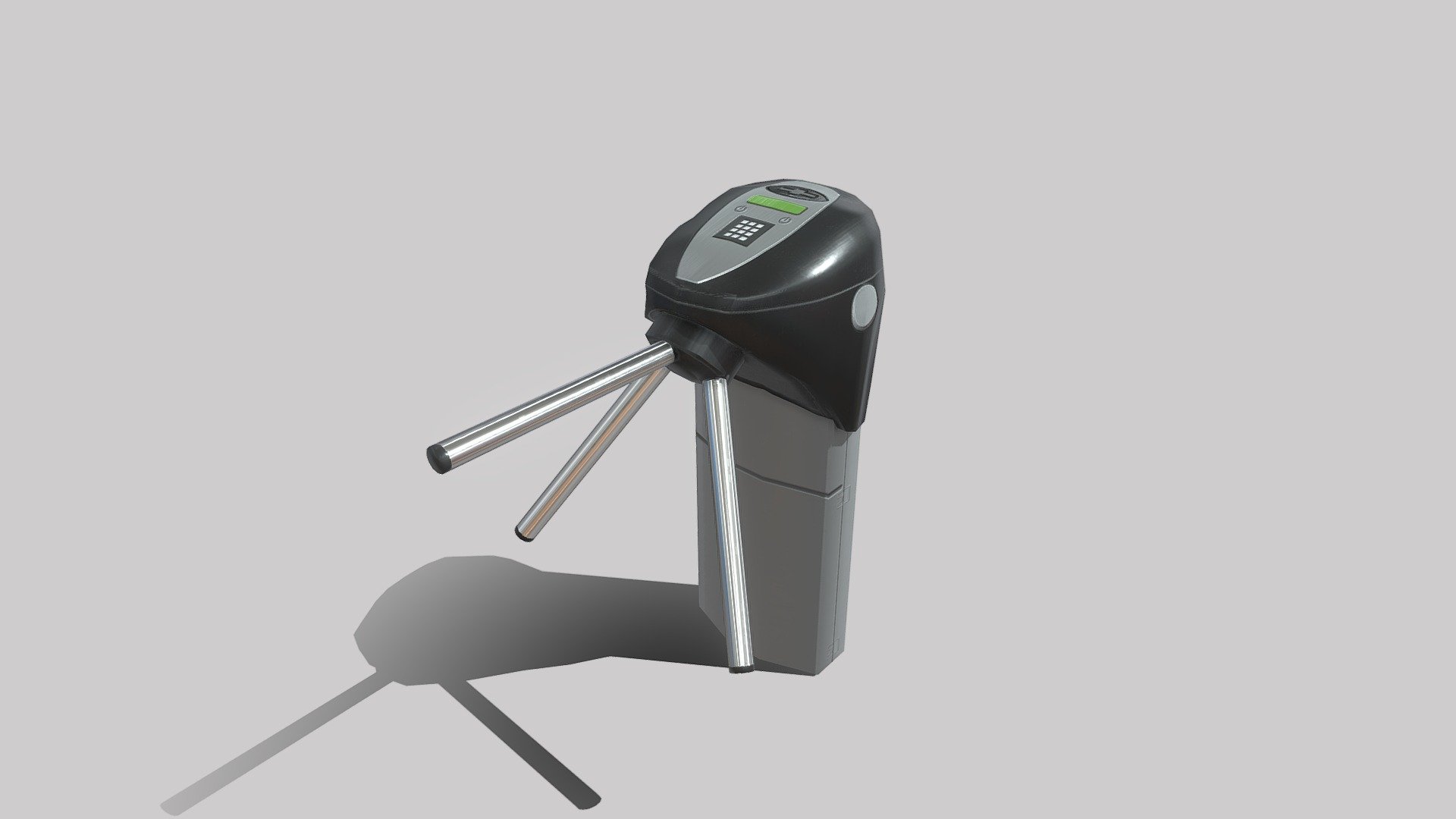 Turnstile - 3D model by Nanda (@nanda_97) [c7b2ed7] - Sketchfab