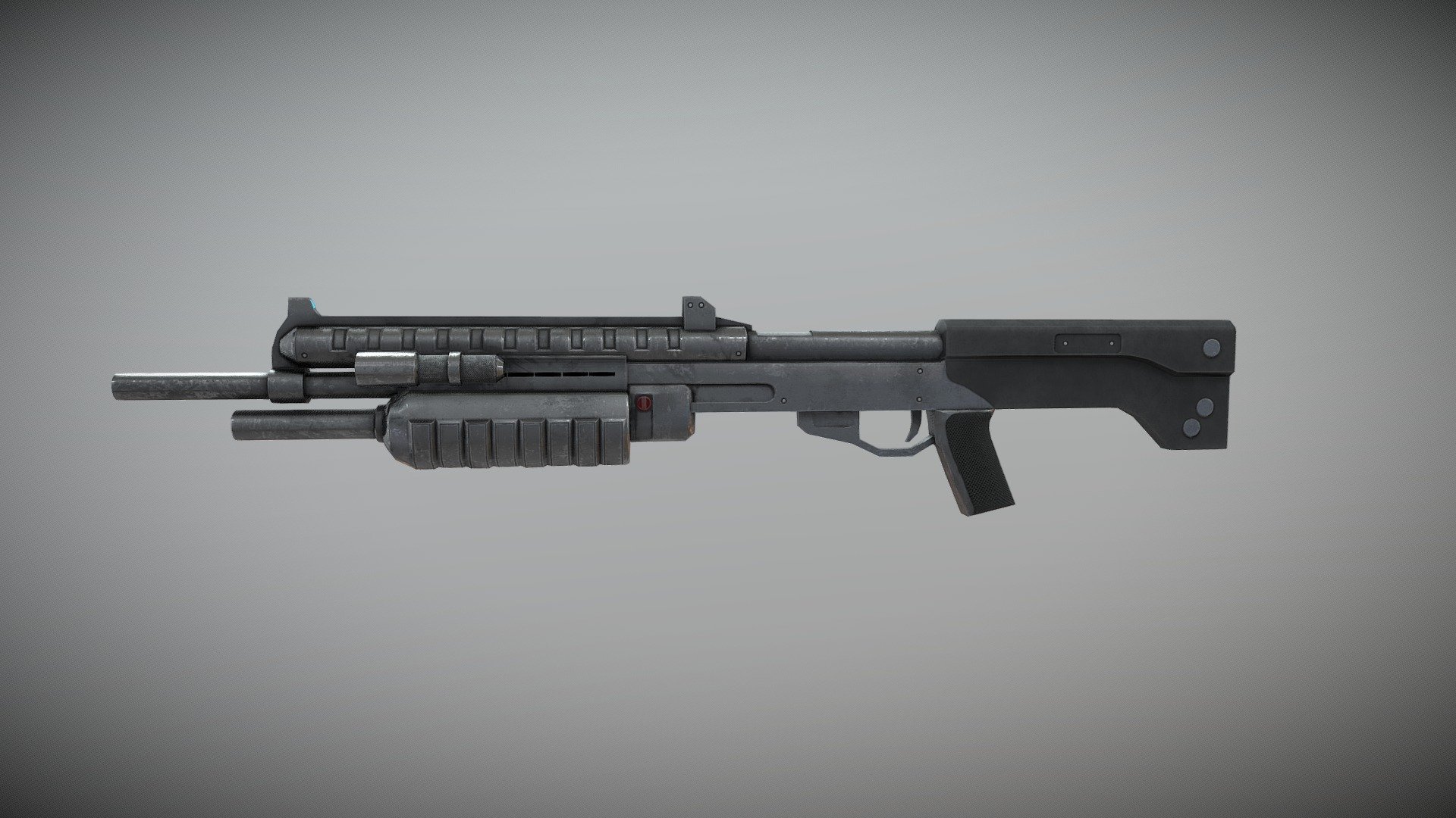 Shotgun - M45 - Download Free 3D model by Crickett94 [c7b3017] - Sketchfab