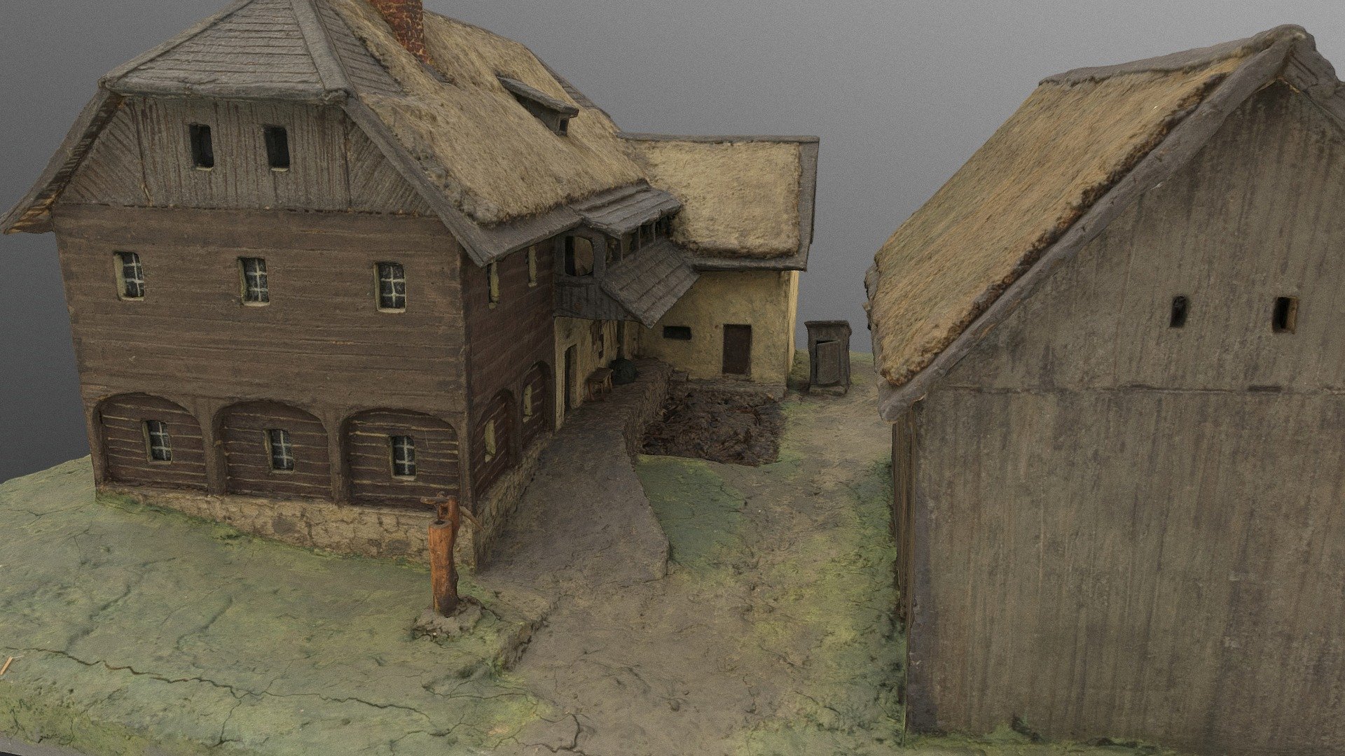Countryside model houses - Download Free 3D model by Zubrnice Open Air ...