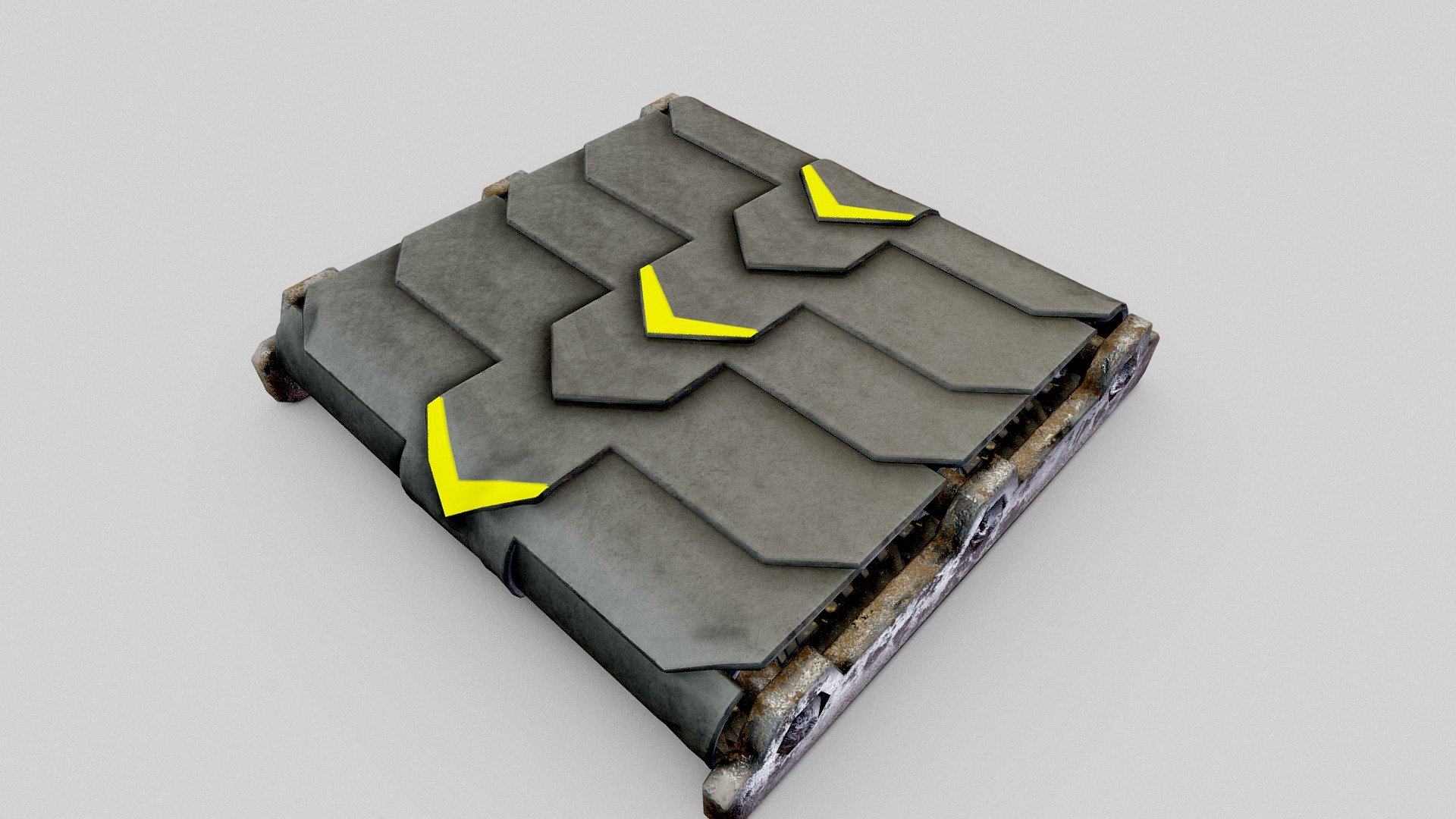 Factorio - Yellow Belt - 3D model by Nicola Ristagno (@NickFrame ...