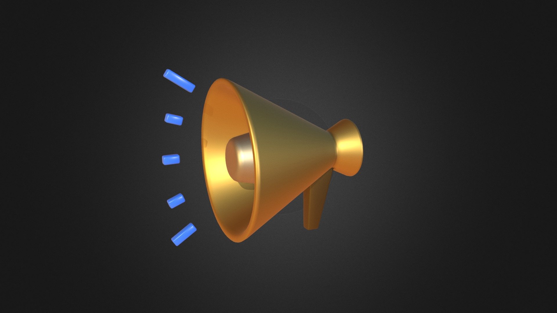 Megaphone Emoji - Buy Royalty Free 3D model by burakonur99 [c7b3f02 ...