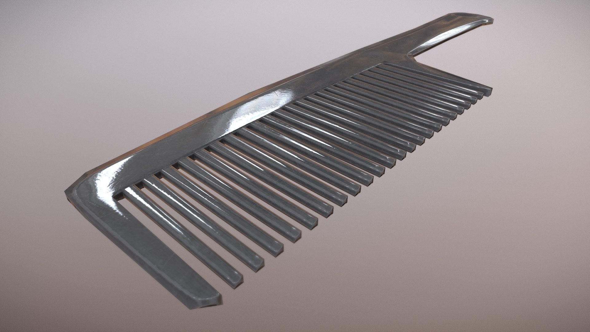 Comb - 3D model by akizilca [c7b3f83] - Sketchfab