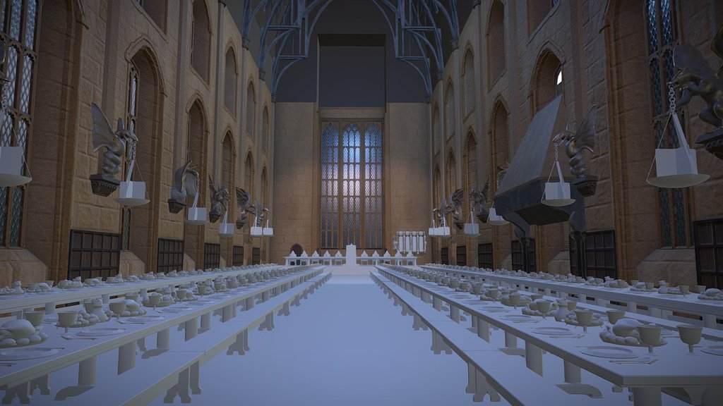 Minecraft Hogwarts Great Hall