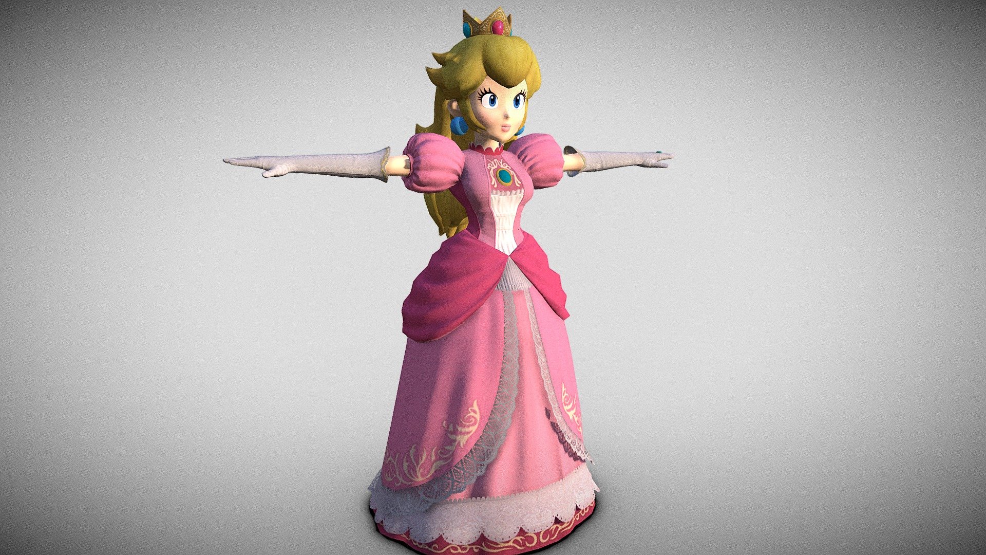 Peach - Download Free 3D model by 雨宮レン (@oscar3dmodel) [c7b4814 ...