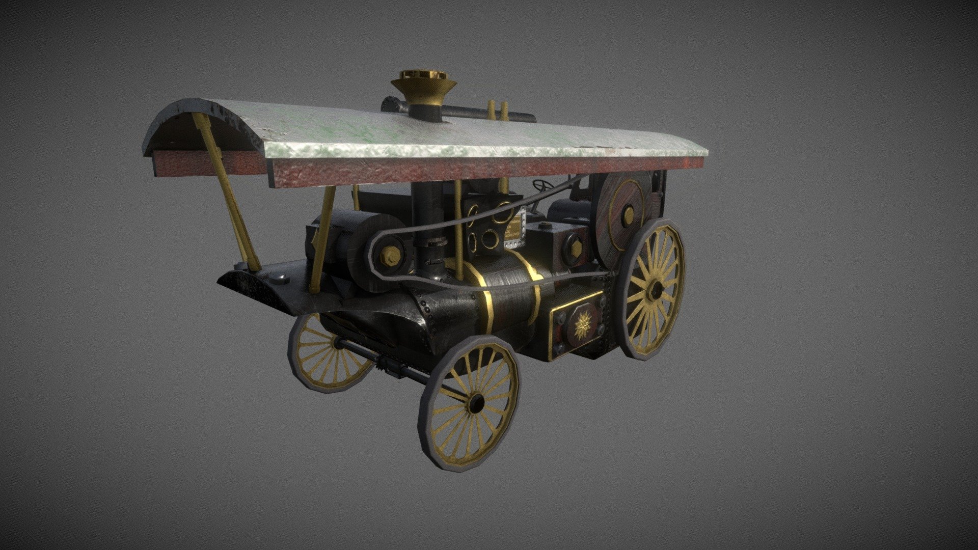 Steam Machine - Download Free 3D model by Klasy [c7b5344] - Sketchfab