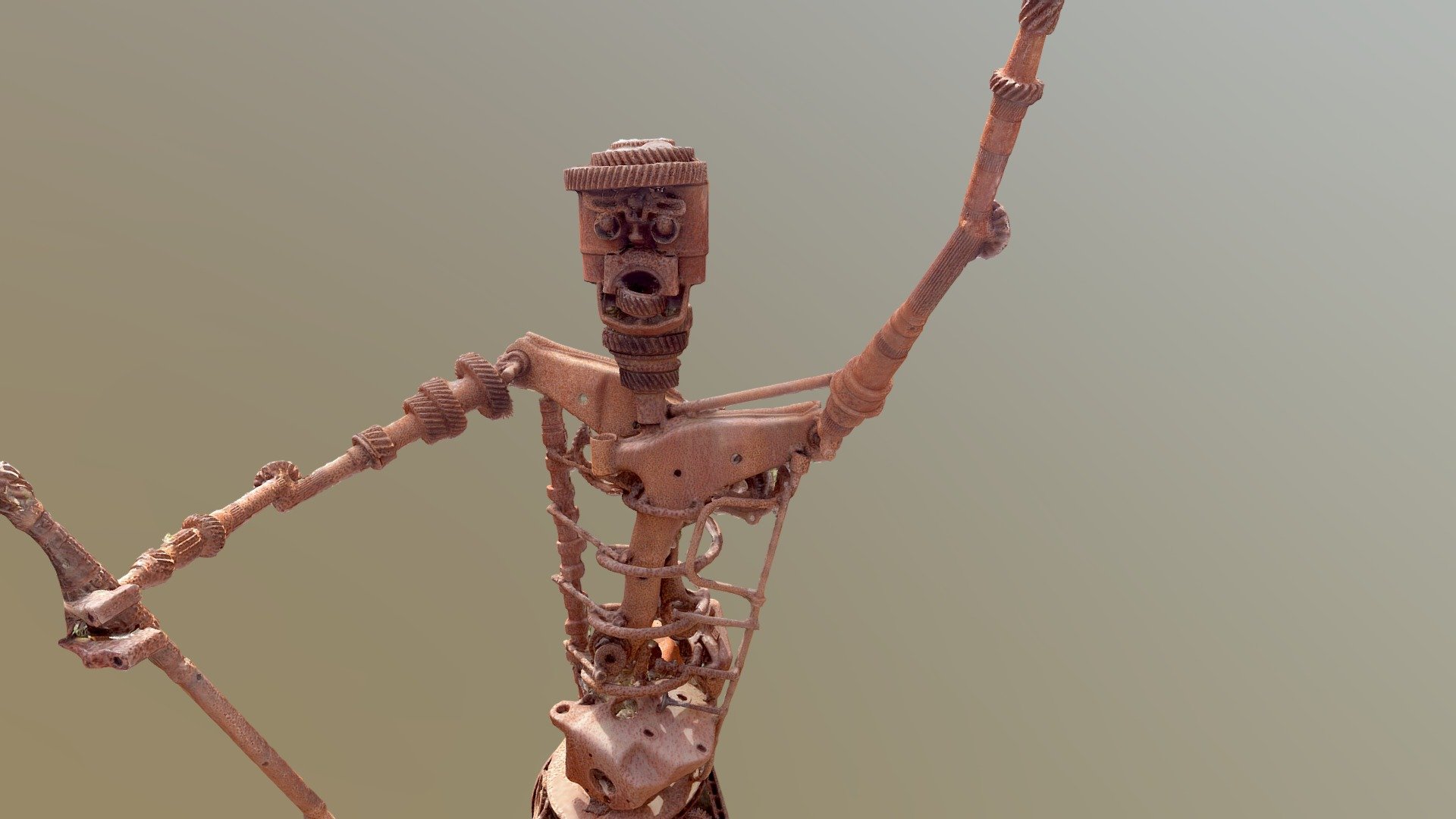 Rusted sculpture - Download Free 3D model by dronemapping [c7b64c2 ...
