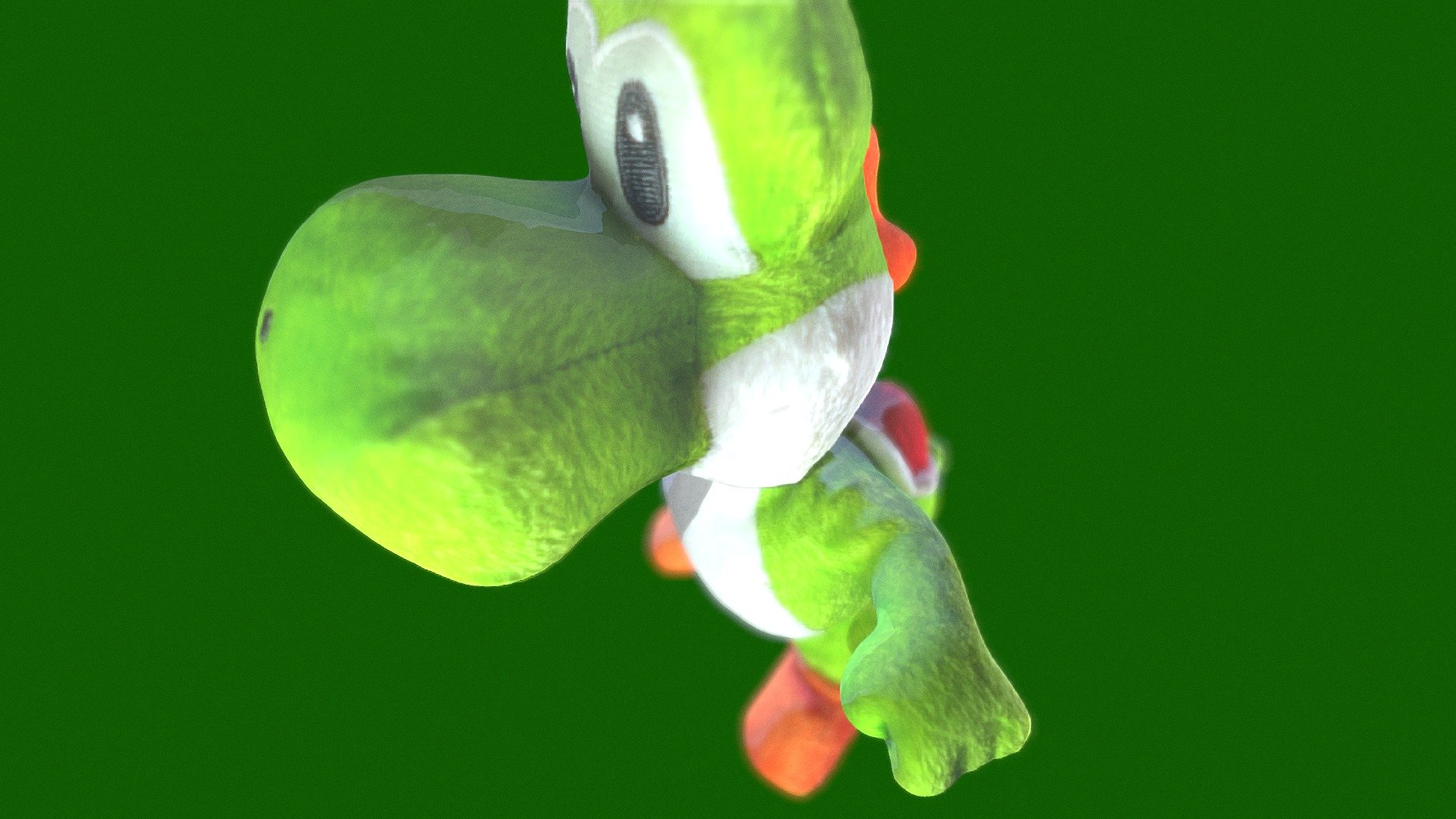 Yoshi Plush - Download Free 3D model by argmyburrito [c7b6d3c] - Sketchfab