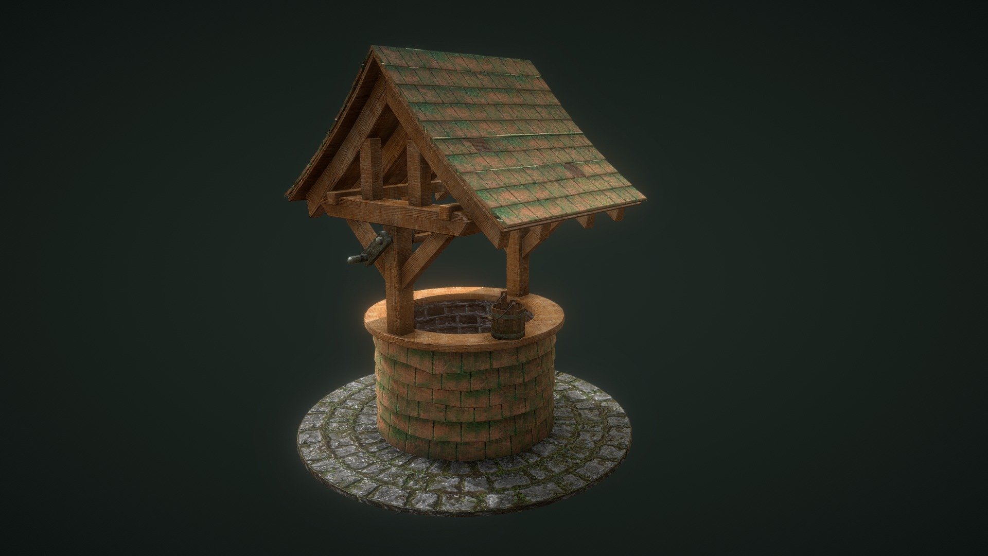 Magic Water Well - 3D model by Cheekyholiday [c7b77b9] - Sketchfab