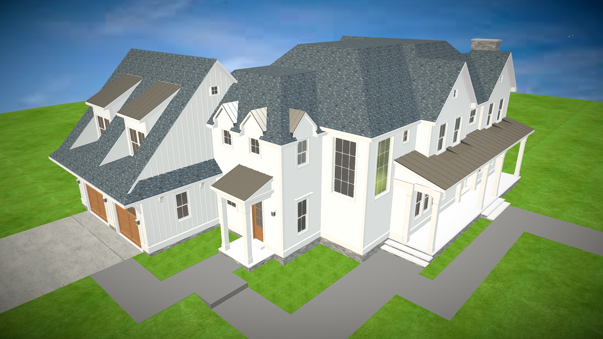 DONOHOE 2 - 360 spin model of 3D house - 3D model by Render3DQuick ...