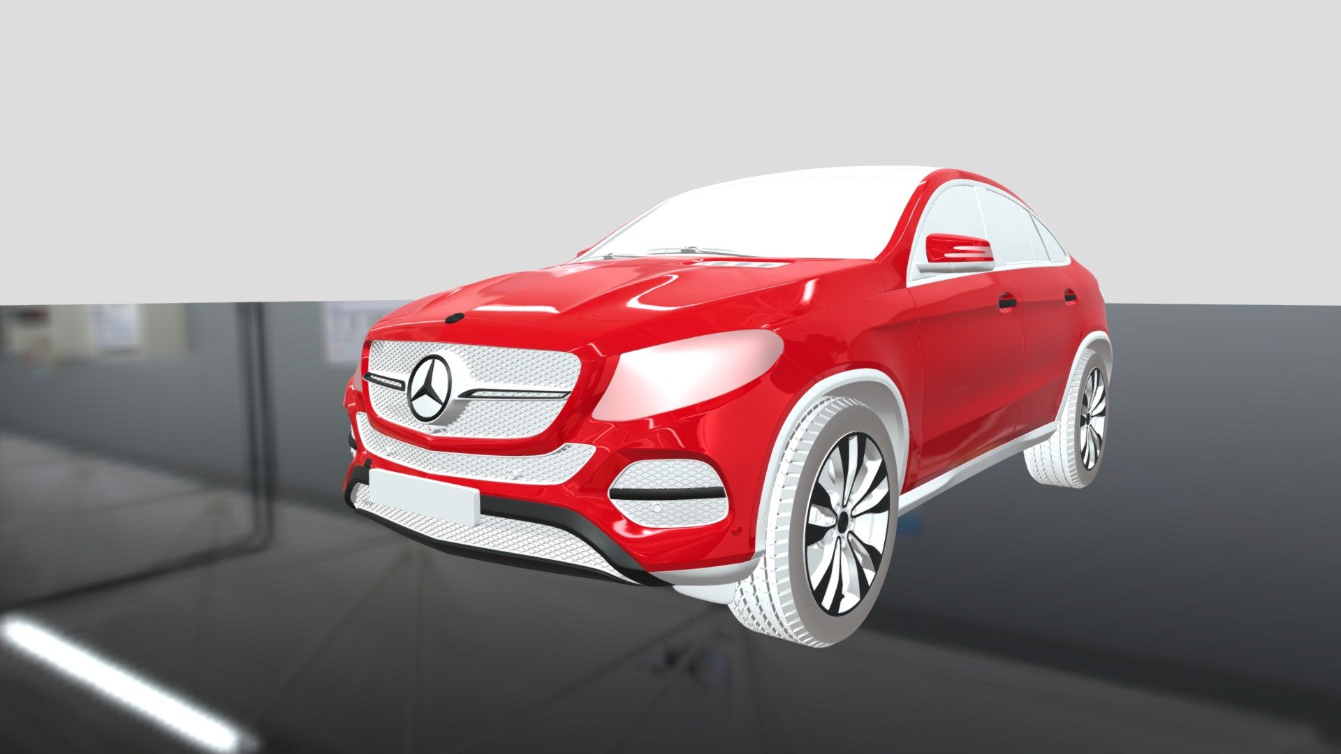 Mercedes Benz GLE - 3D model by ivedin (@ivedrun) [c7bad10] - Sketchfab