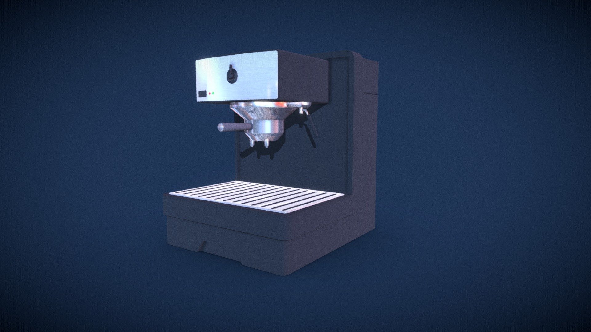 Espresso Machine | Blender | ArtStation - 3D model by Matrixxy [c7bbc66 ...