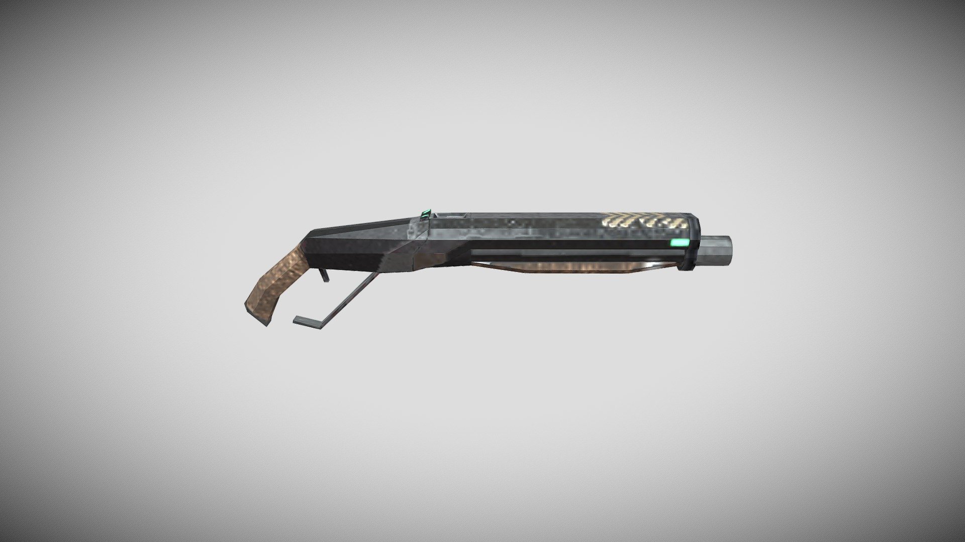Sci-Fi Lever-Action Shotgun - 3D model by Sephisloth [c7bdc60] - Sketchfab