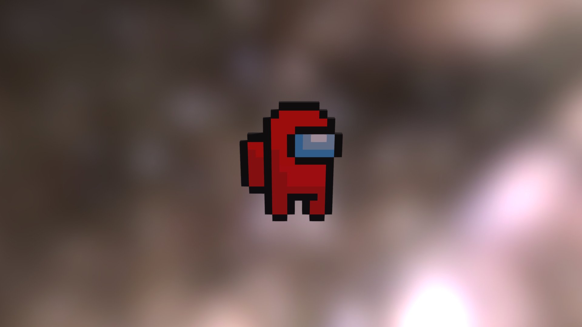 Pixel among us character. - Buy Royalty Free 3D model by Dr. Heinz ...