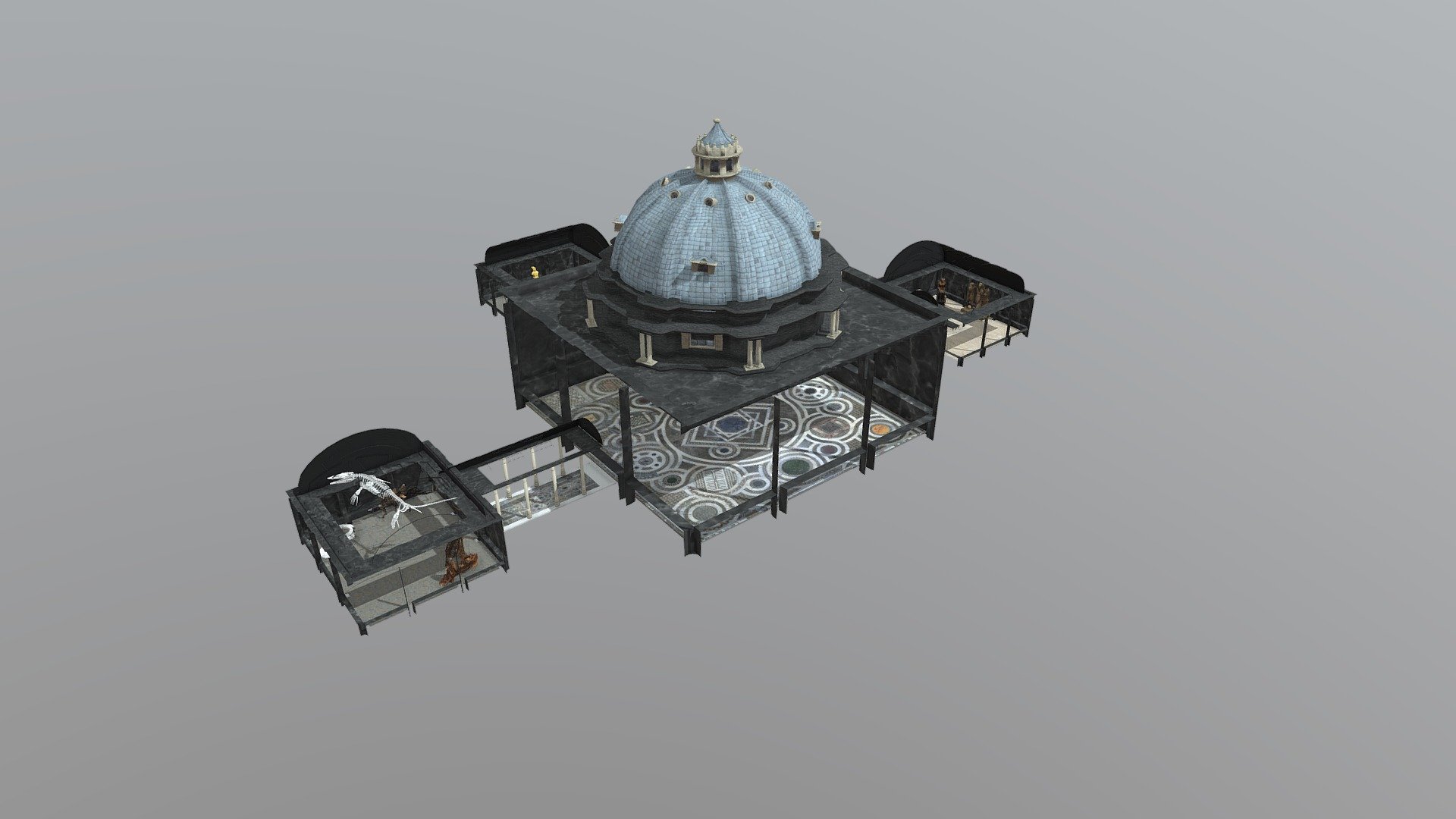 3D Museum College Project - 3D model by ambrielm3 [c7be8ac] - Sketchfab