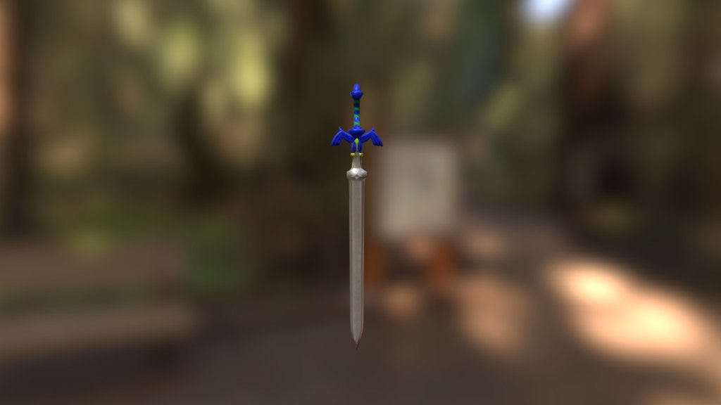 Zelda's Sword - 3D model by GuillermoPalacio (@EshiNagatsu) [c7bf52b ...