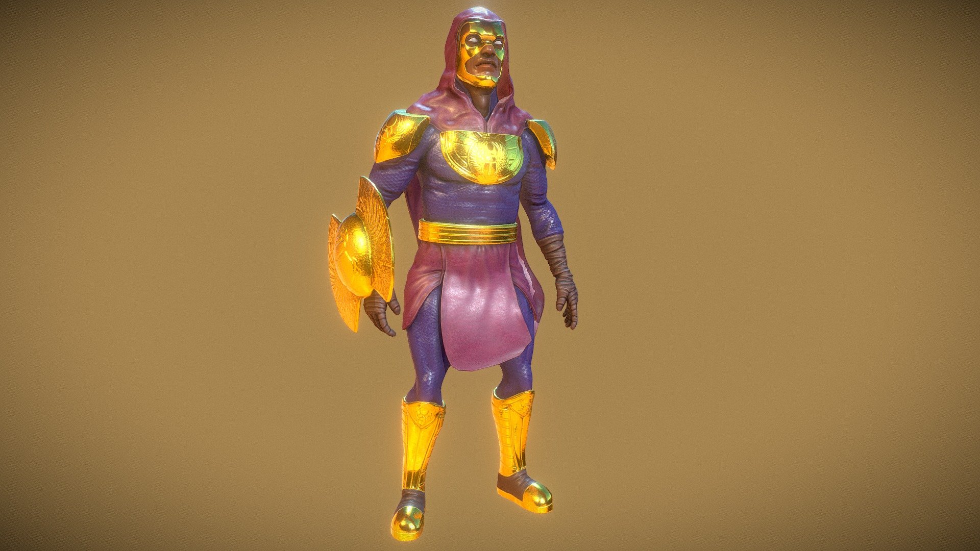Golden Scarab - Character - 3D model by skygreen [c7c0727] - Sketchfab
