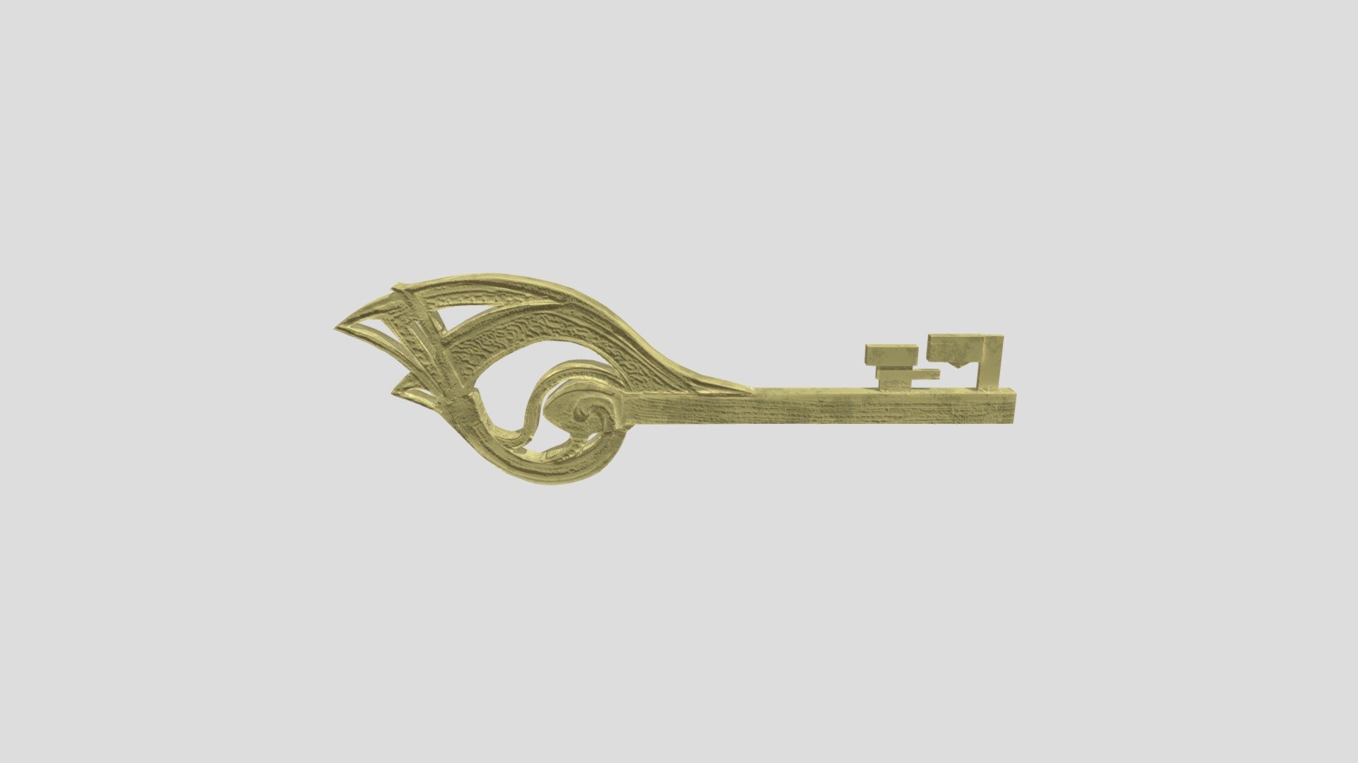 Key - Download Free 3D model by Andres Torres (@linelovesletters ...