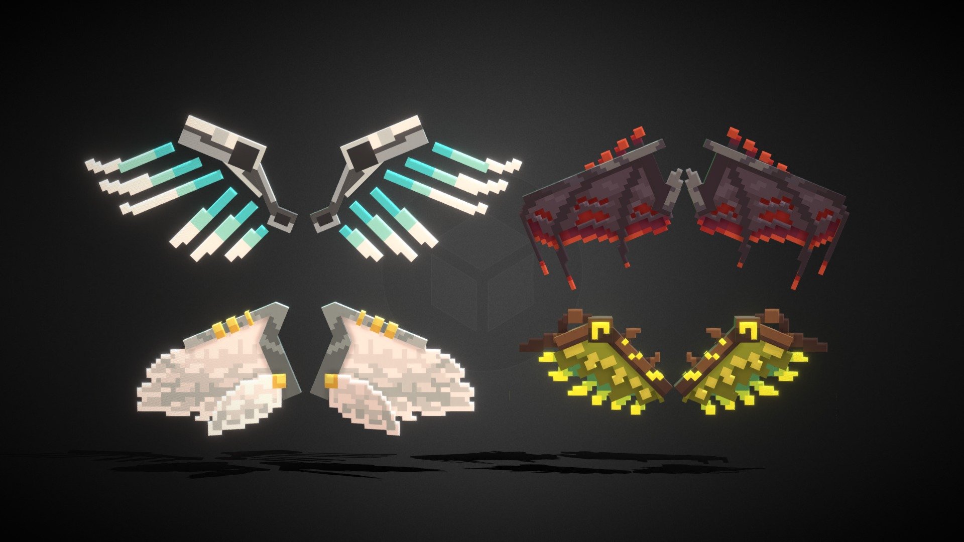 Wings - Volume 1 - 3D model by Edge (@ItsEdge) [c7c25c1] - Sketchfab