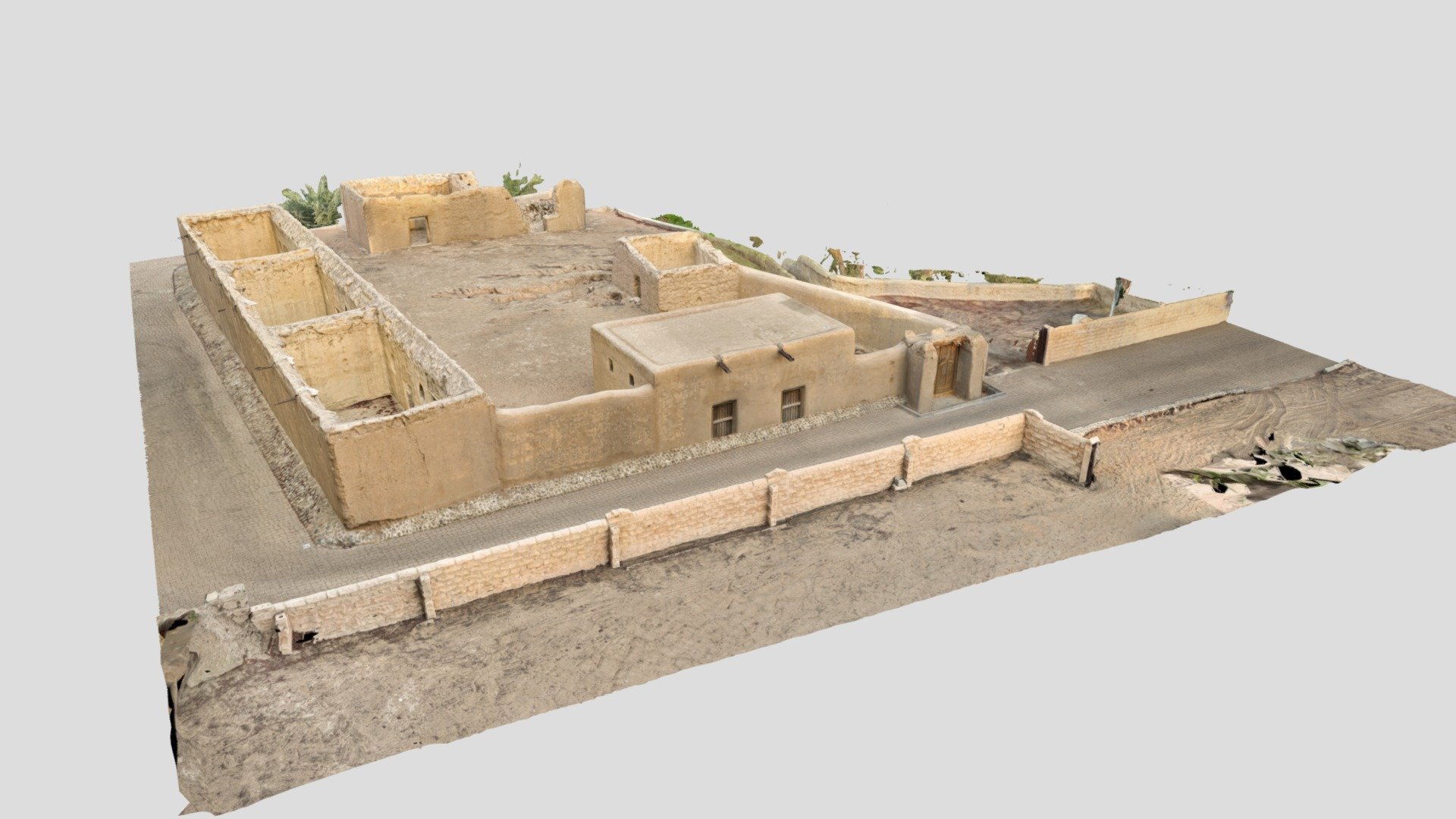 Khalfan&Saif bin Abdullah Al Dhahiri House - Download Free 3D model by ...