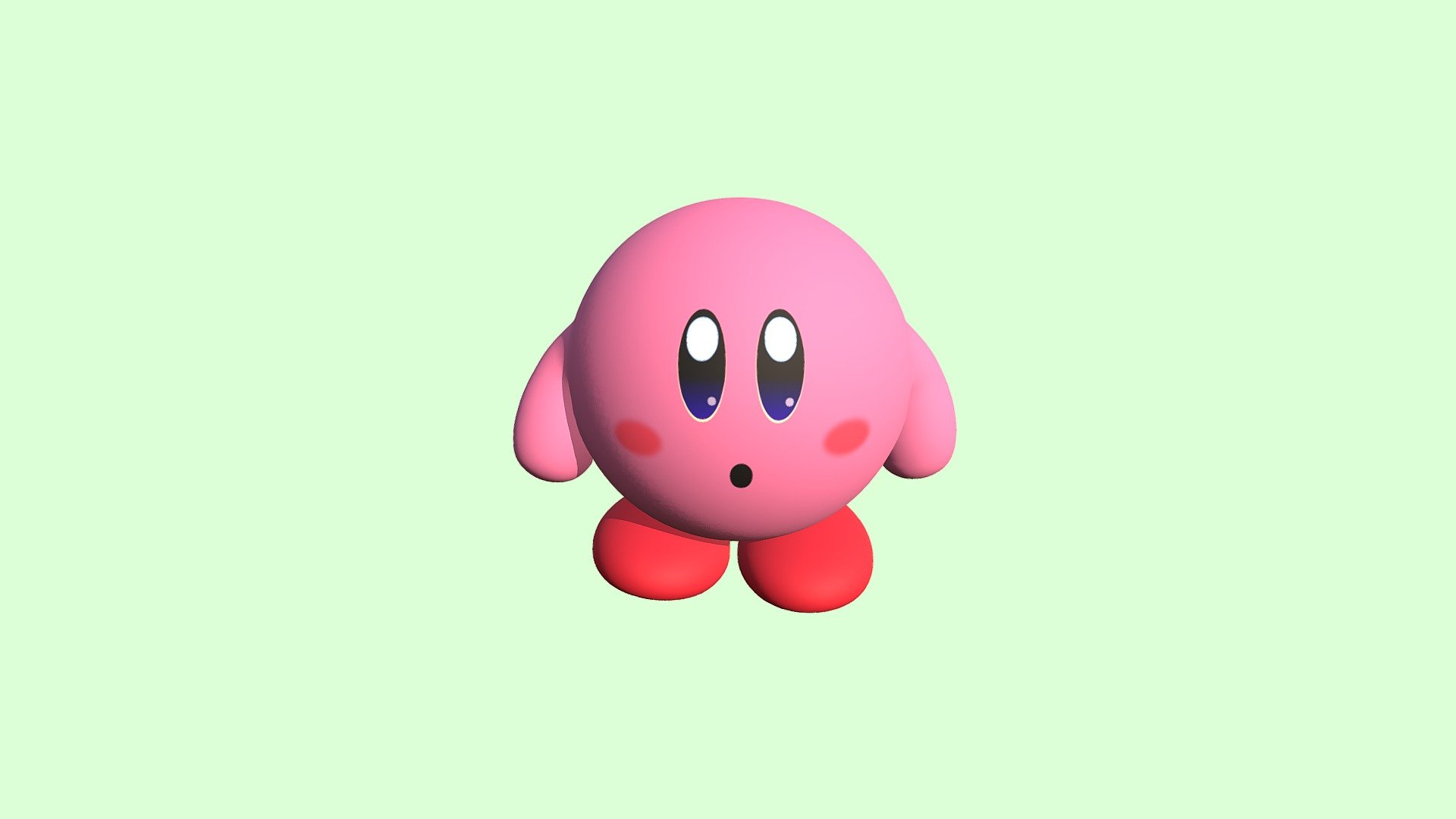 Kirby Model Rigged - Download Free 3D model by CirclesCreate [c7c3419] - Sketchfab