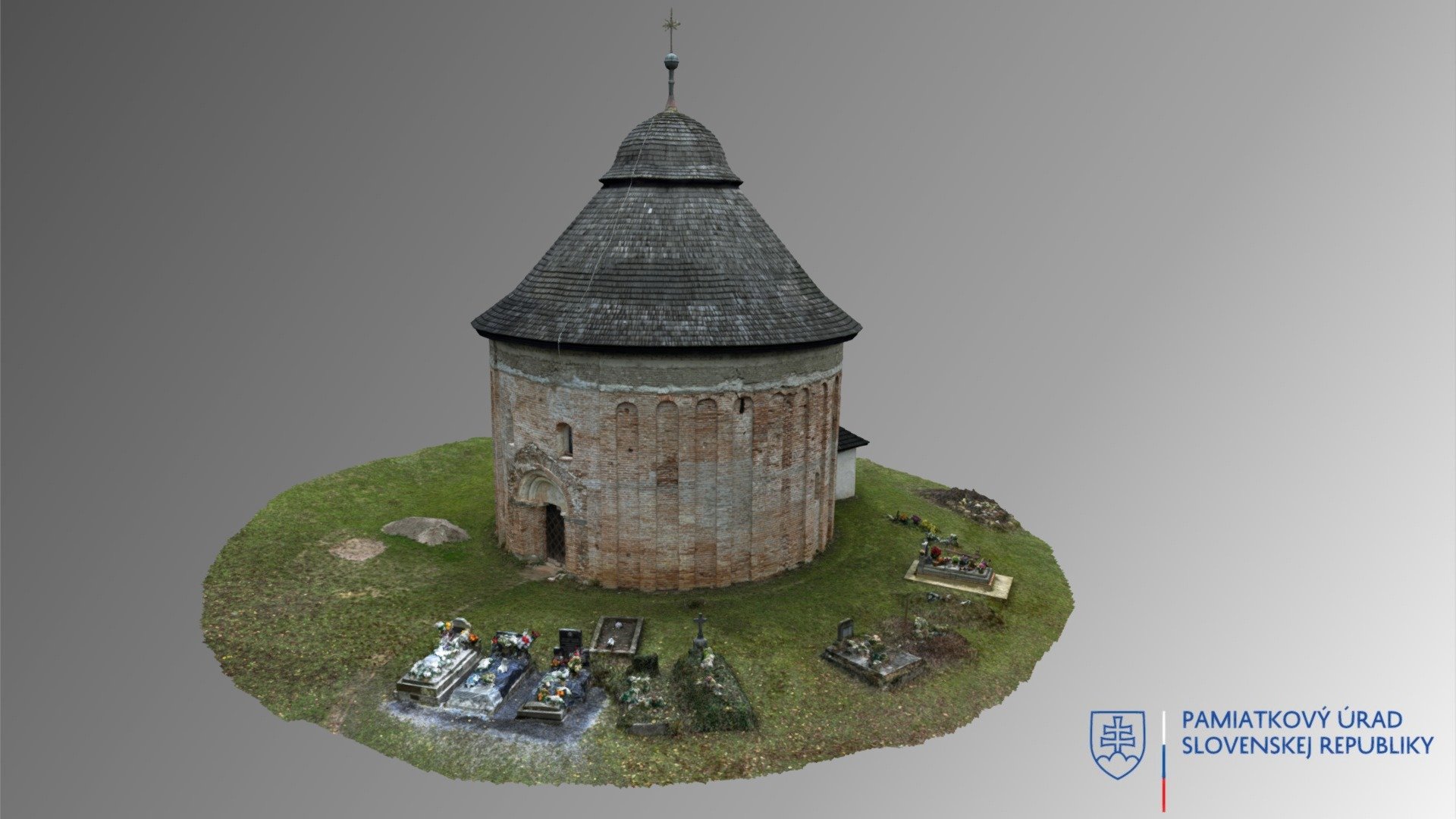 Šivetice - Rotunda of St. Margaret of Antioch - Download Free 3D model ...