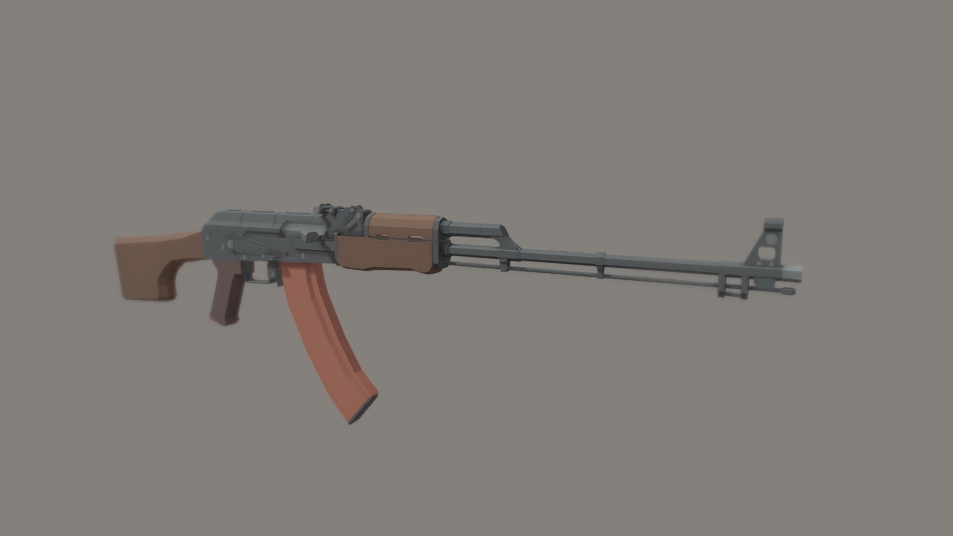 RPK-74 - 3D model by Dingustavo (@Merukitty) [c7c400e] - Sketchfab