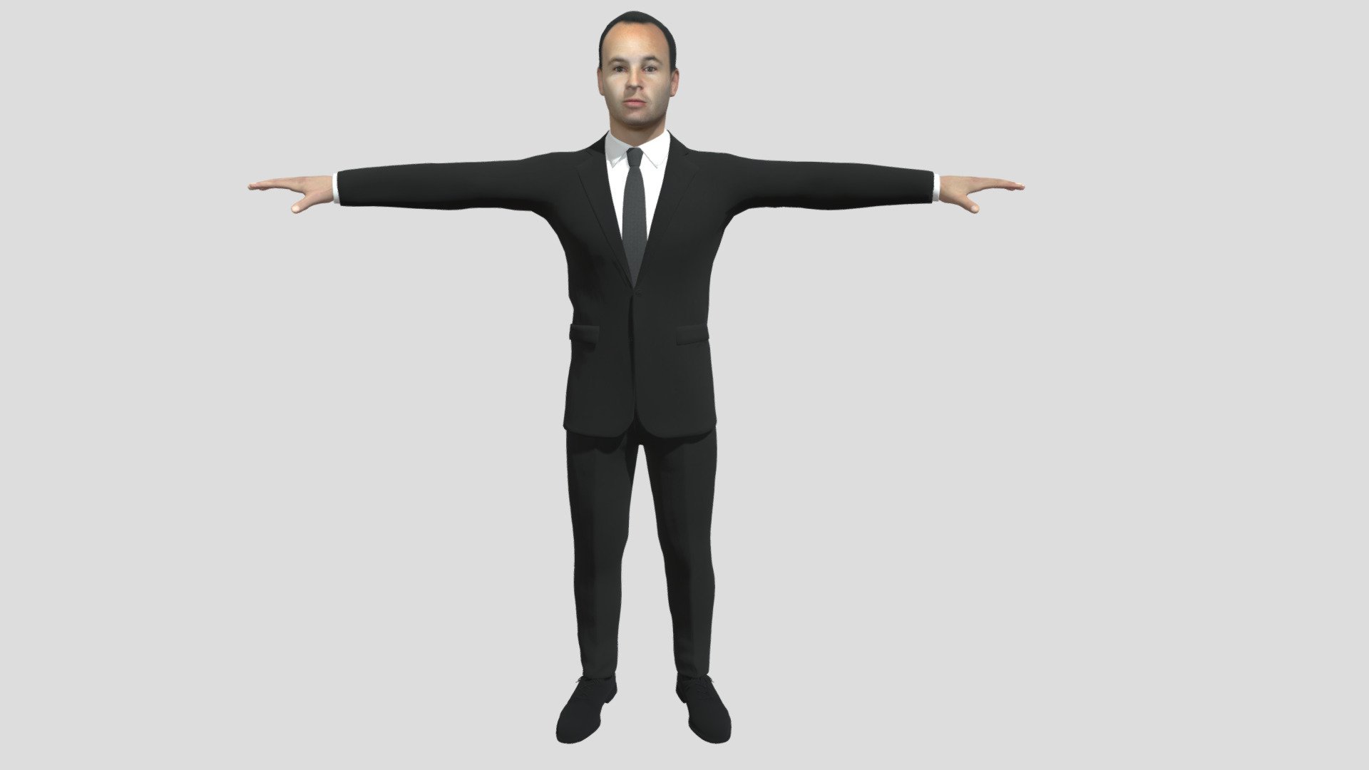 Andres Iniesta - 3D model by Headsketch.xyz (@headsketch) [c7c412c ...