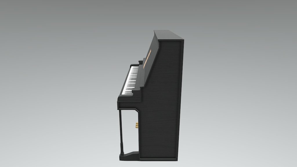 Piano 2D toets - 3D model by Osunji [c7c5c3a] - Sketchfab