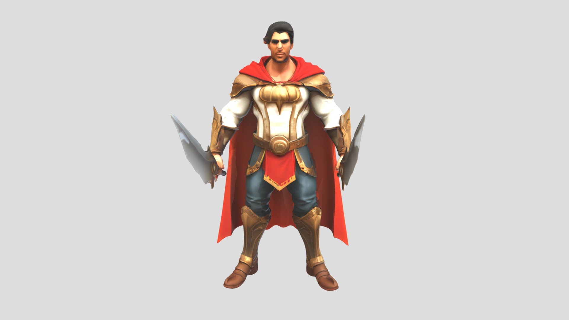 Crimson Blade: Guardian of Valor - Download Free 3D model by ...