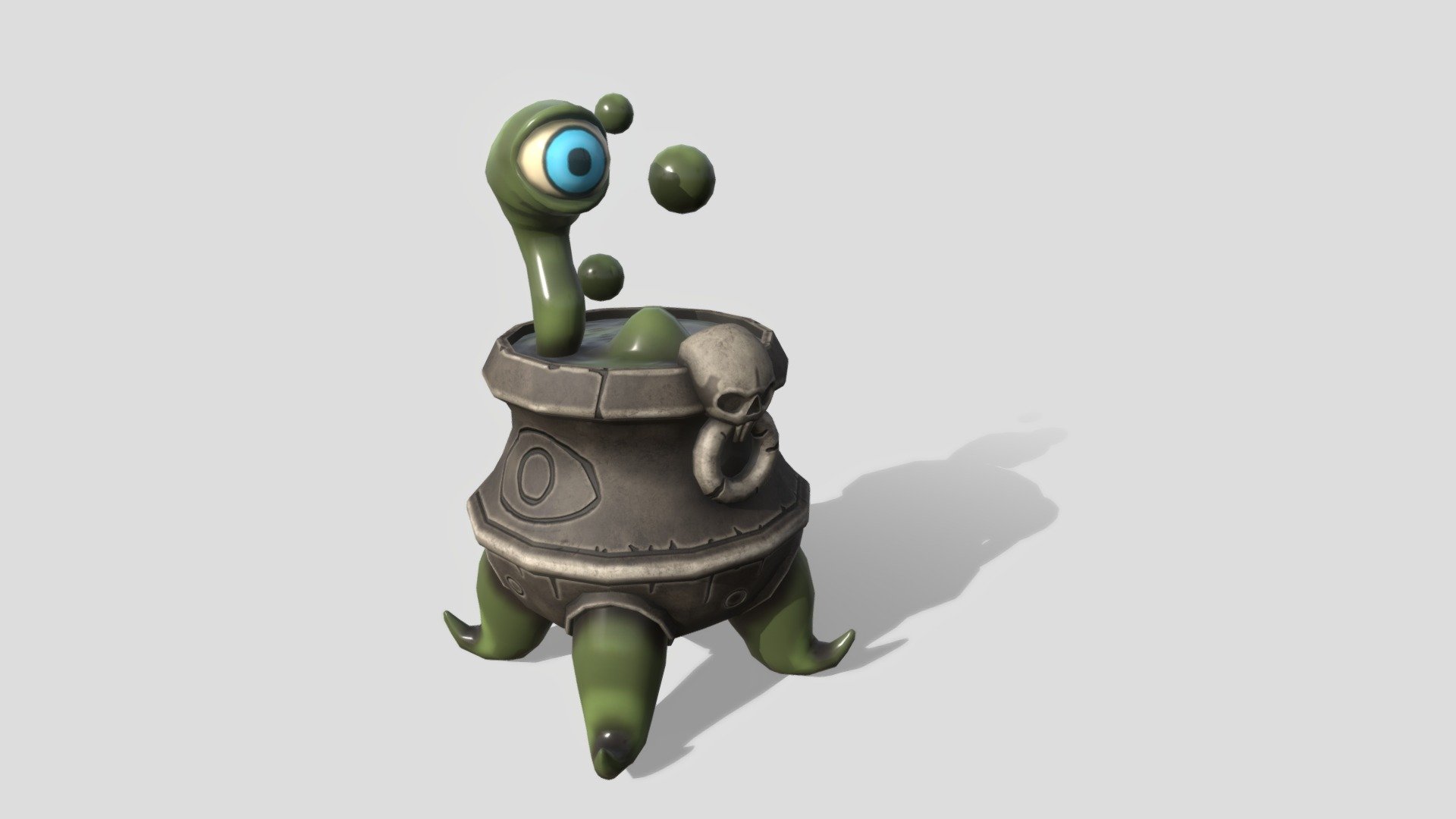 Monster Cauldron Challenge - 3D model by Adam Thompson (@adamwthompson ...
